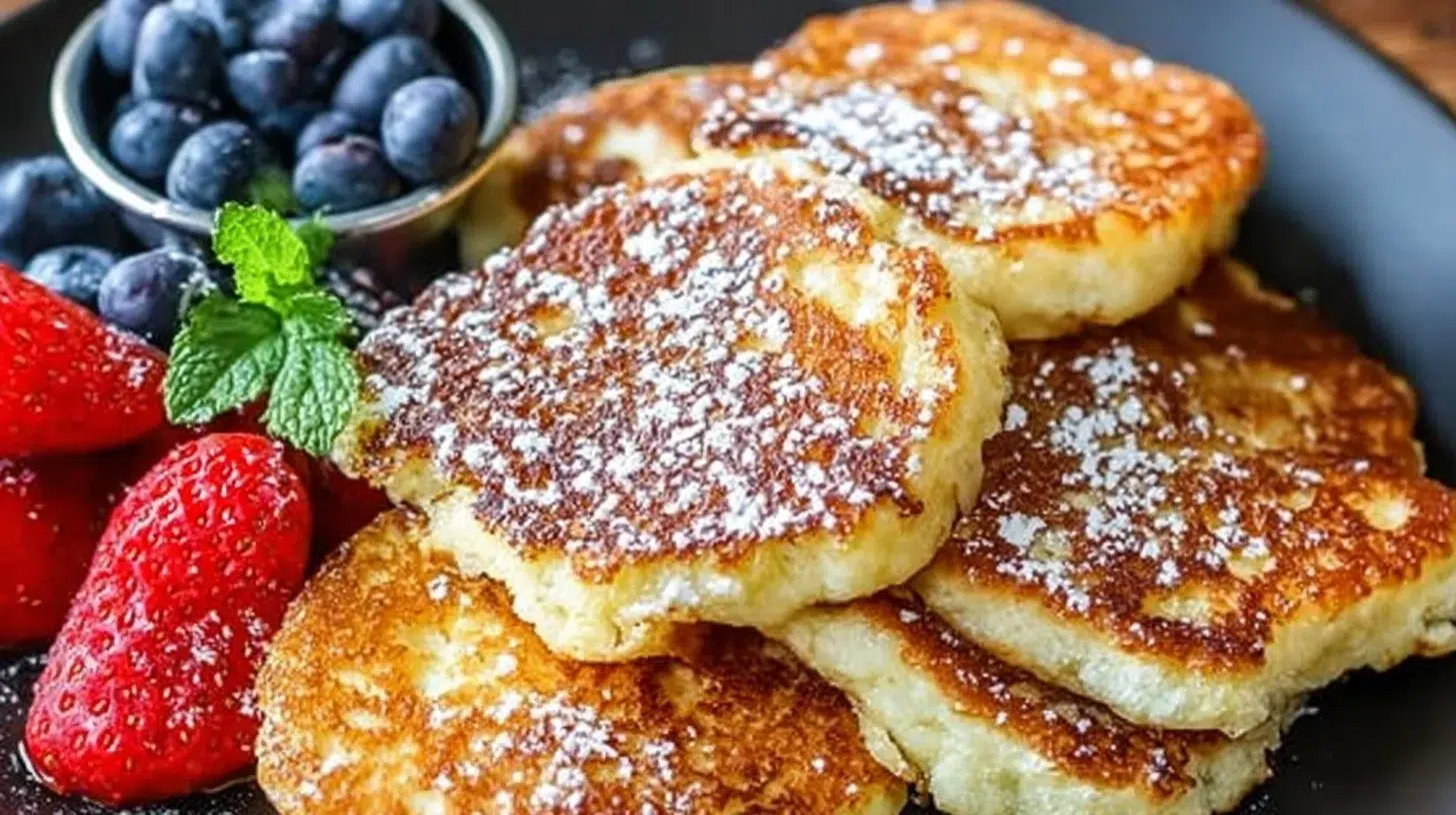 Cottage Cheese Pancakes